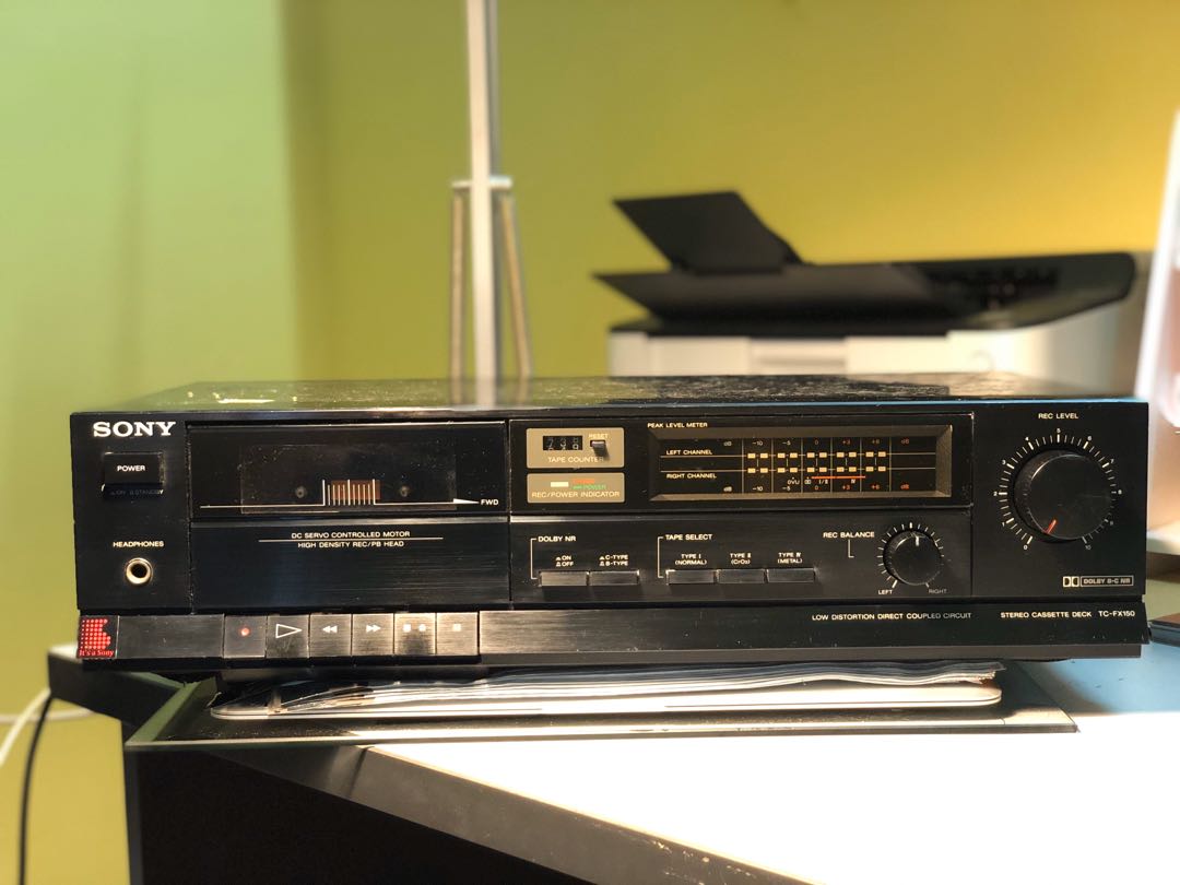 Sony Cassette Deck Made In Japan Audio Portable Music Players On Carousell