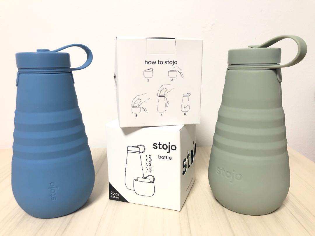 Stojo Collapsible Bottle 590ml, Furniture & Home Living, Kitchenware ...