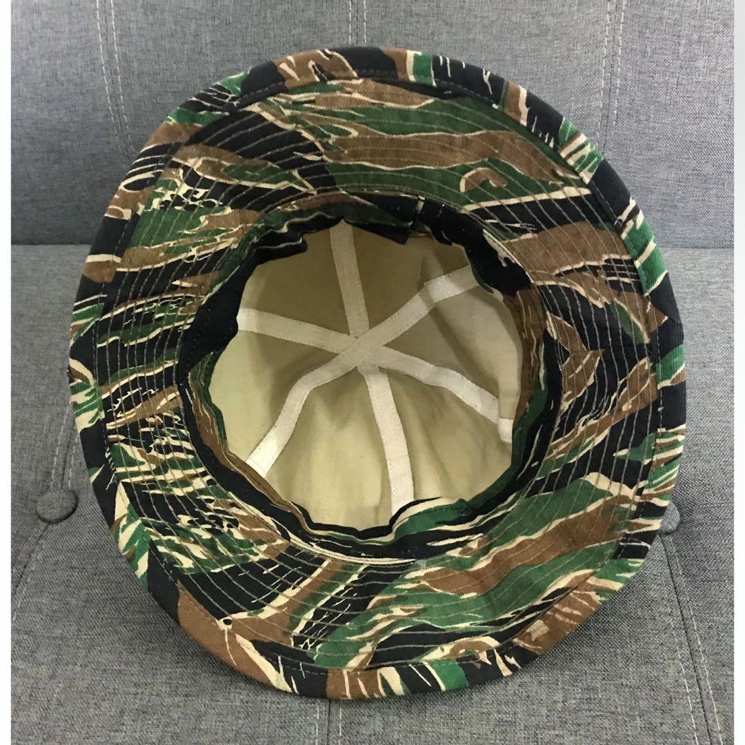 VIETNAM MILITARY CAMO TIGER STRIPE HAT BUCKET ARMY CAP STYLE MADE IN ...