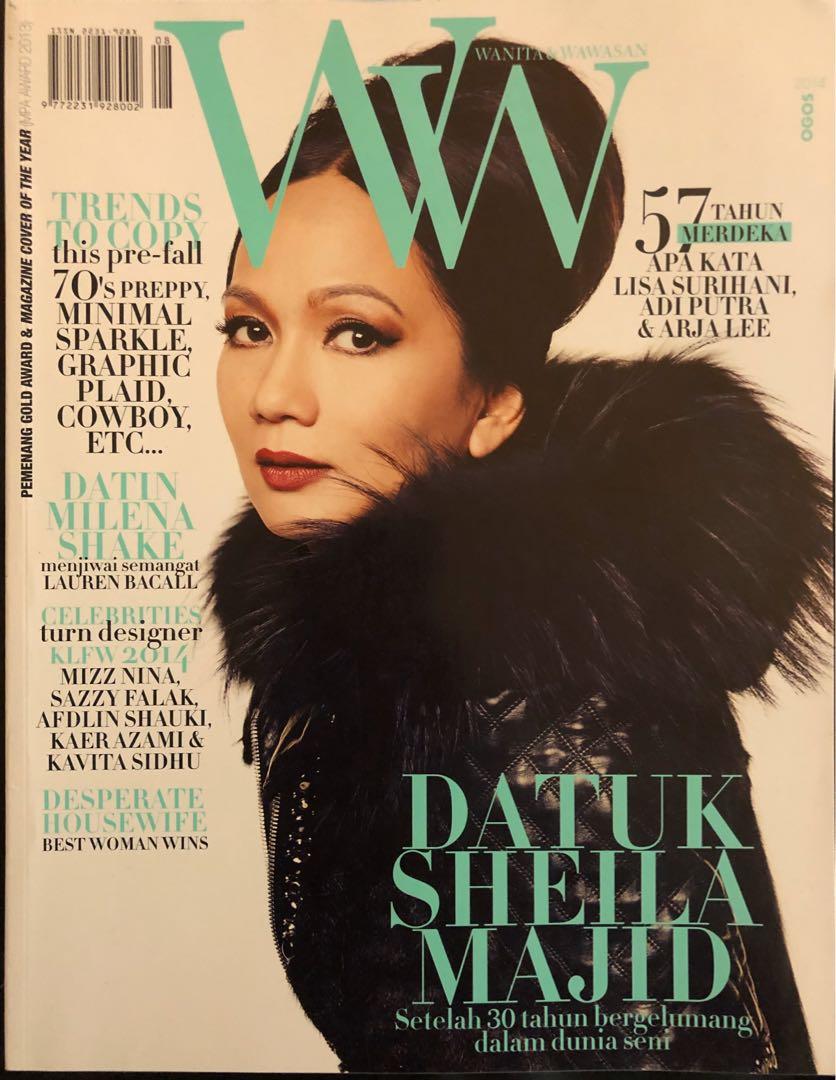 WW Magazine 2014 - Cover Sheila Majid, Hobbies & Toys, Books & Magazines, Magazines on Carousell