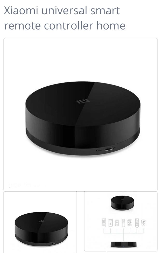 Xiaomi universal smart remote controller home, TV & Home Appliances, TV ...