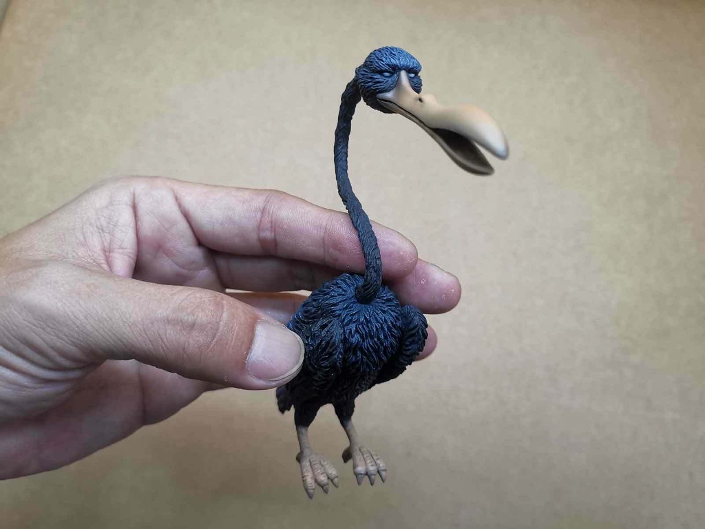 1/6 scale Hot Toys Space Pirate Captain Harlock Mr. Bird with transparent stand, Hobbies & Toys ...