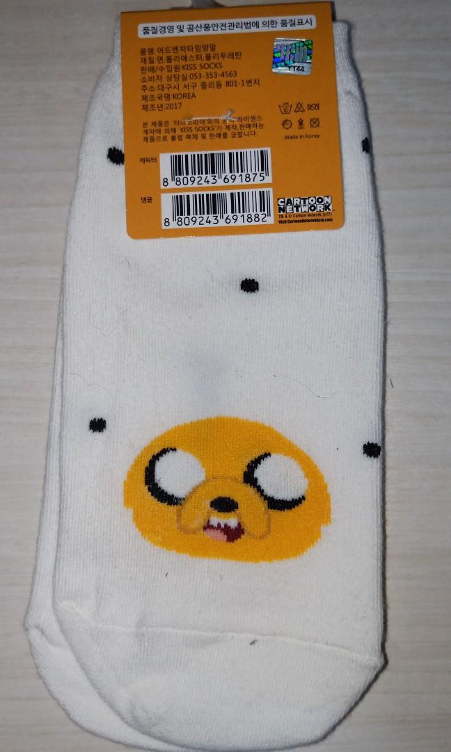 Adventure Time Socks, Women's Fashion, Watches & Accessories, Socks ...