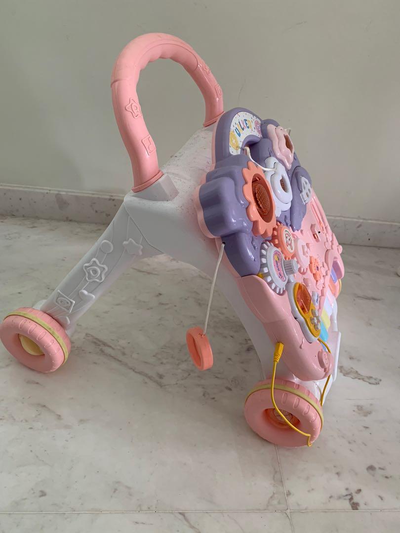 Baby walker (musical, convertible to play table), Babies & Kids, Infant ...