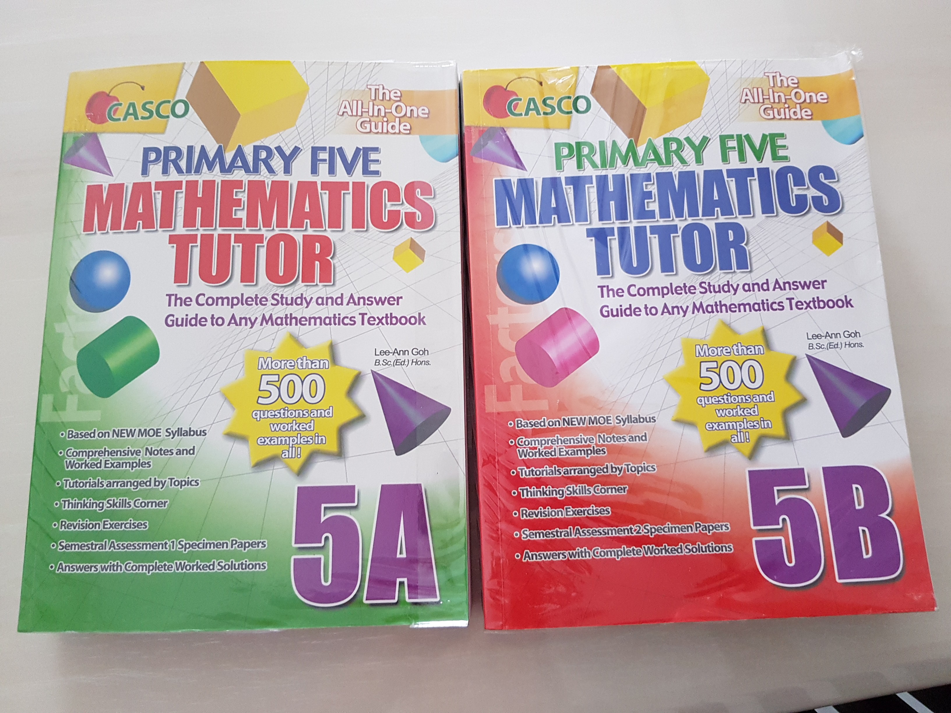 CASCO PRIMARY 5 MATHEMATICS TUTOR, Hobbies & Toys, Books & Magazines ...