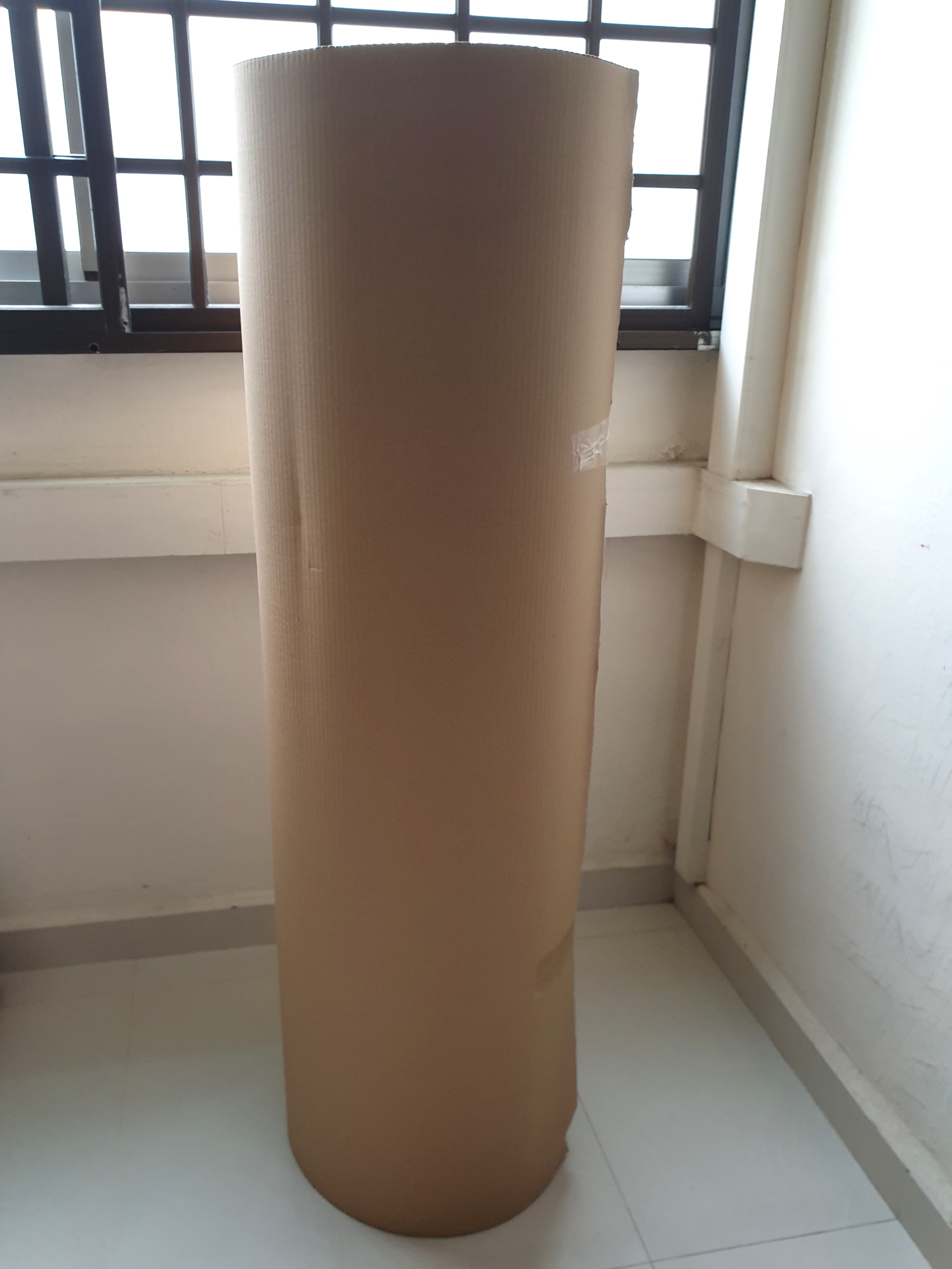 Corrugated cupboard paper roll, Everything Else on Carousell