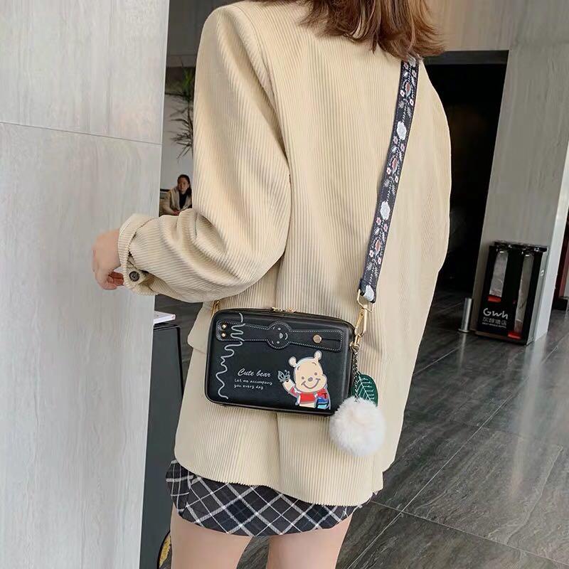 Disney Characters Compact Sling Bag, Women's Fashion, Bags & Wallets ...