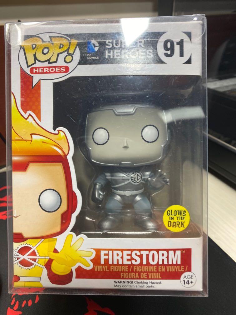 Firestorm Funko POP (GITD), Hobbies & Toys, Toys & Games on Carousell