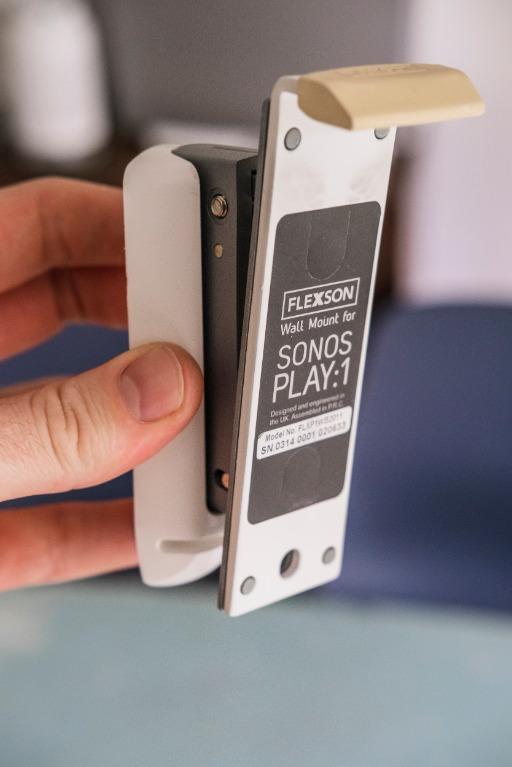 Flexson Wall Mount for Sonos Play:1 with Mounting Hardware - (Pair ...