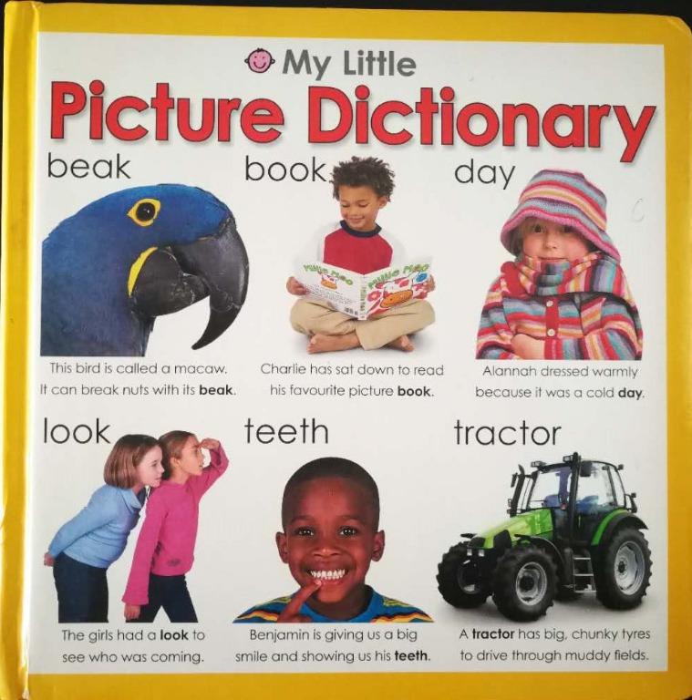 Fun 3D interactive toddler's book+picture dictionary, Hobbies & Toys ...