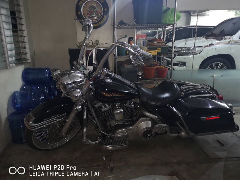 Harley Davidson Road King, Motorbikes, Motorbikes for Sale on Carousell
