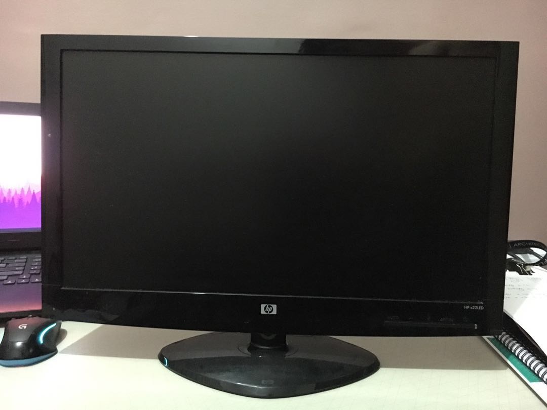 HP x22 LED Monitor, Computers & Tech, Parts & Accessories, Monitor ...