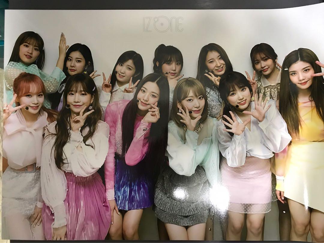 IZONE Posters, Hobbies & Toys, Memorabilia & Collectibles, K-Wave on ...