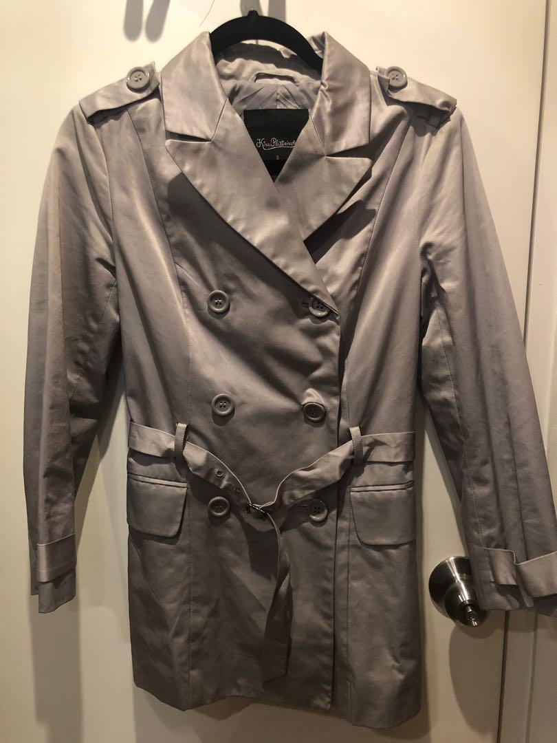 Kira Plastinina Trench Style Jacket (S), Women's Fashion, Coats, Jackets and Outerwear on Carousell