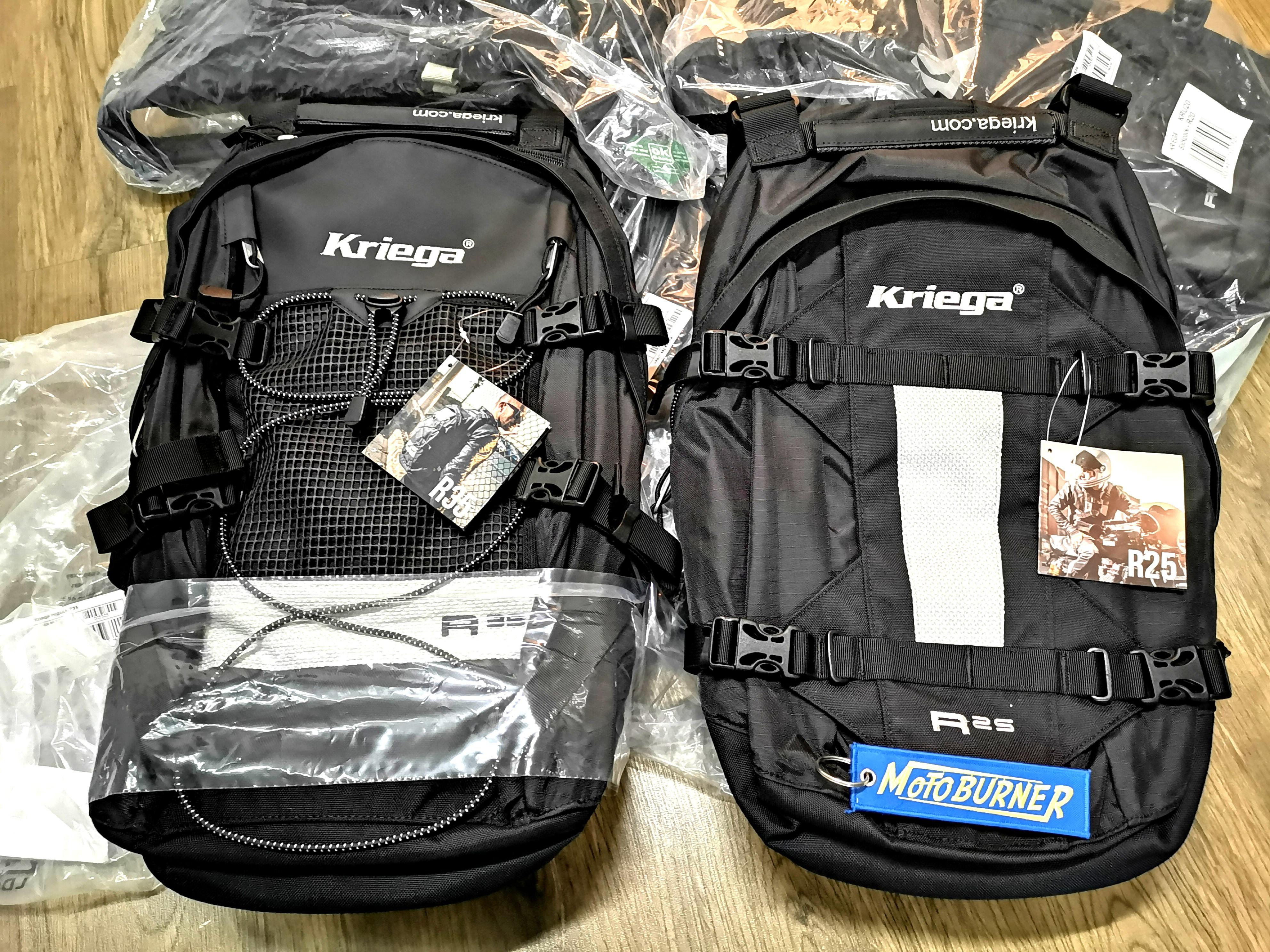 Kriega backpack R25 R35, Motorcycles, Motorcycle Apparel on Carousell