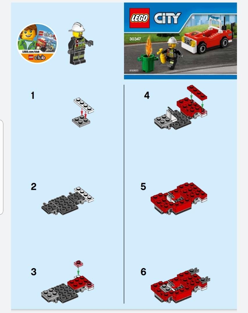 Lego Fire Fighter Truck, Hobbies & Toys, Toys & Games on Carousell