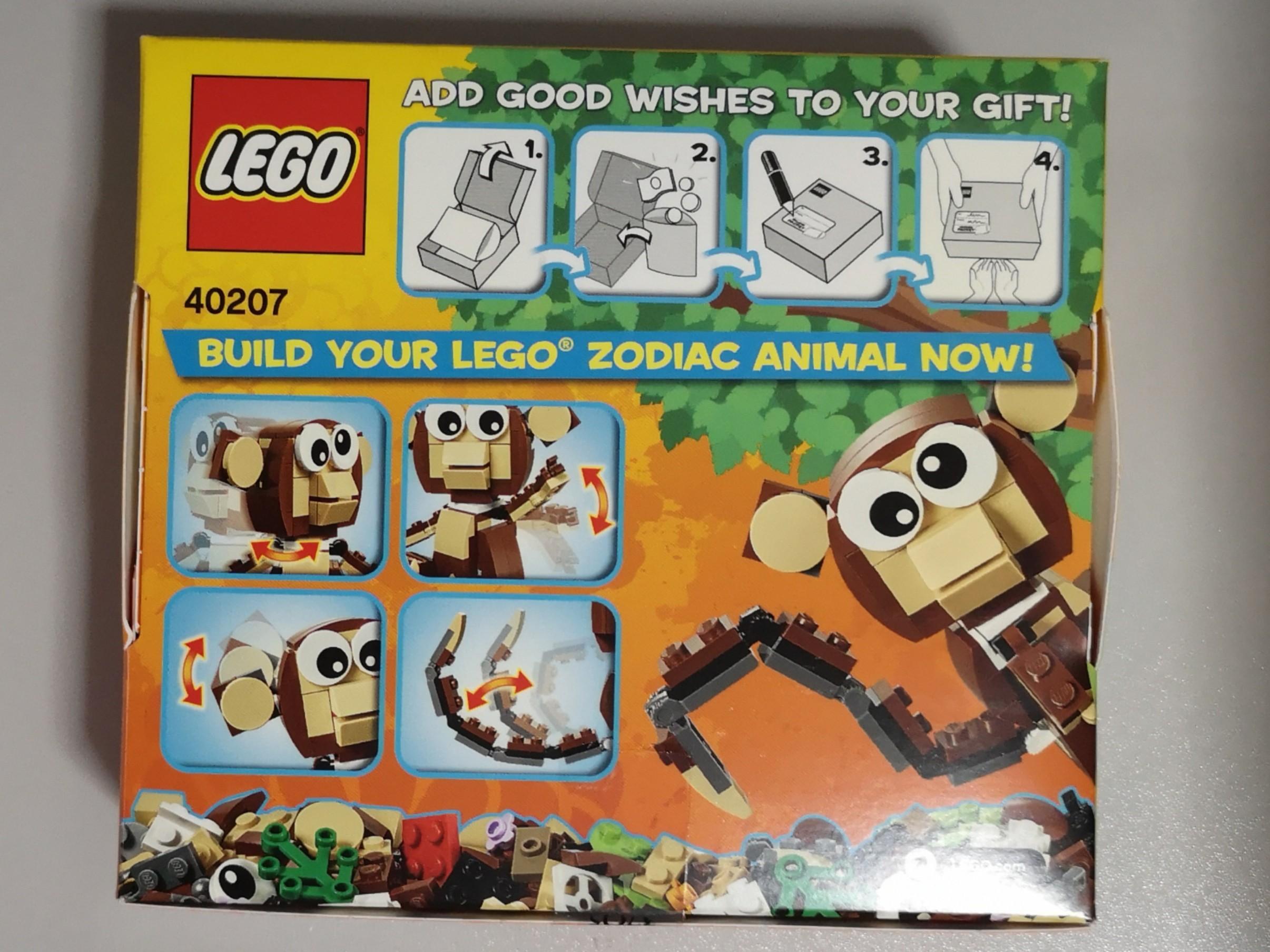 Lego Zodiac Animal - Monkey, Hobbies & Toys, Toys & Games on Carousell