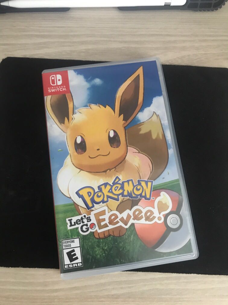Let’s Go Eevee - Nintendo Switch, Video Gaming, Video Games, Nintendo ...
