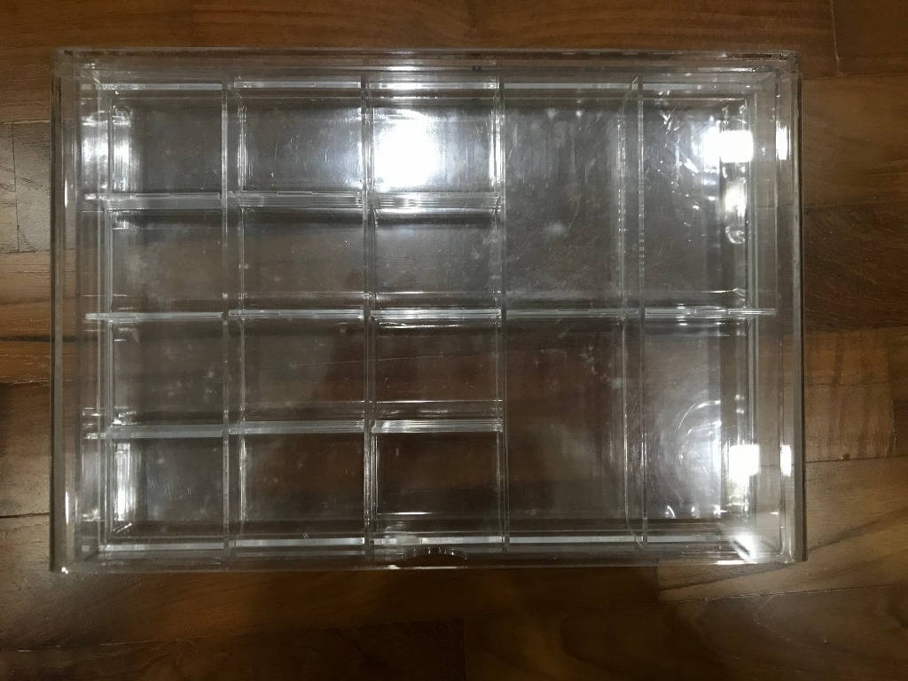 MUJI ACRYLIC CASE, Furniture & Home Living, Home Improvement ...