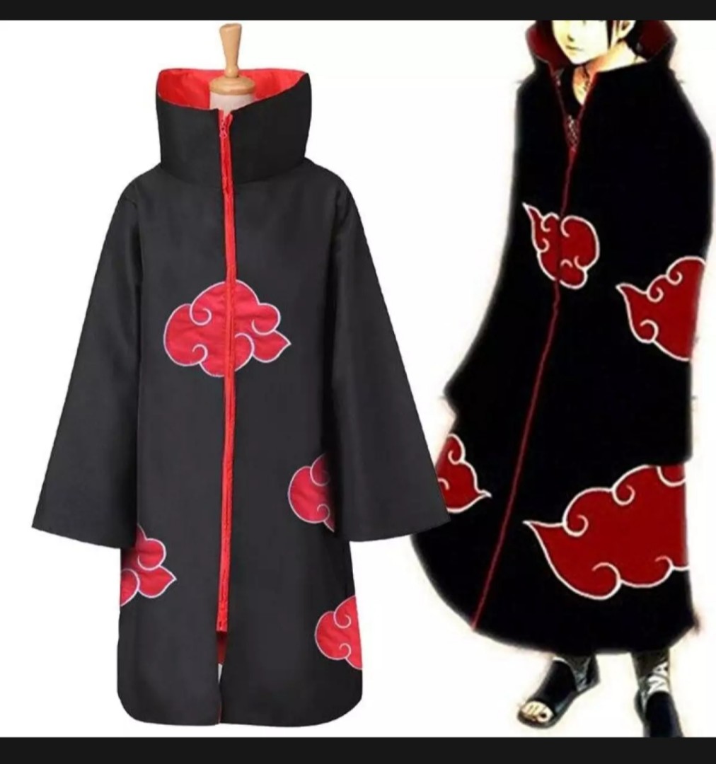 Naruto Akatsuki Cloak / Dress / Costume, Hobbies & Toys, Memorabilia ...