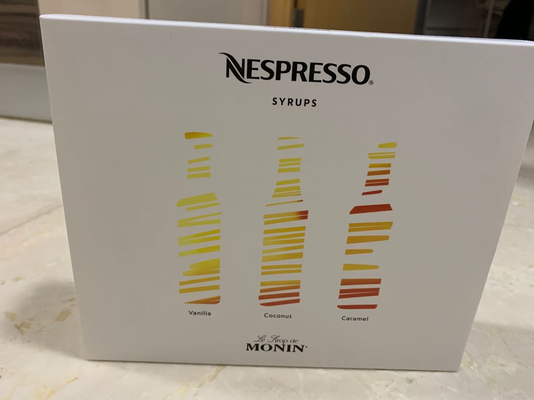 Nespresso syrup NBIB, TV & Home Appliances, Kitchen Appliances, Coffee ...