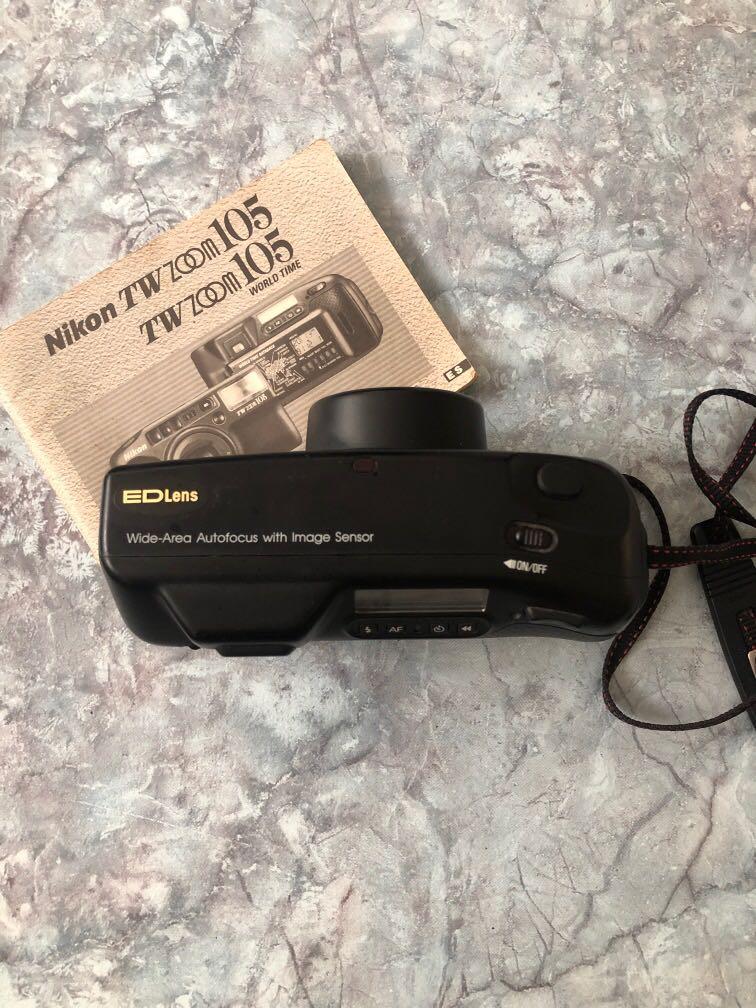 Nikon TW Zoom 105 Film Camera, Photography, Cameras on Carousell