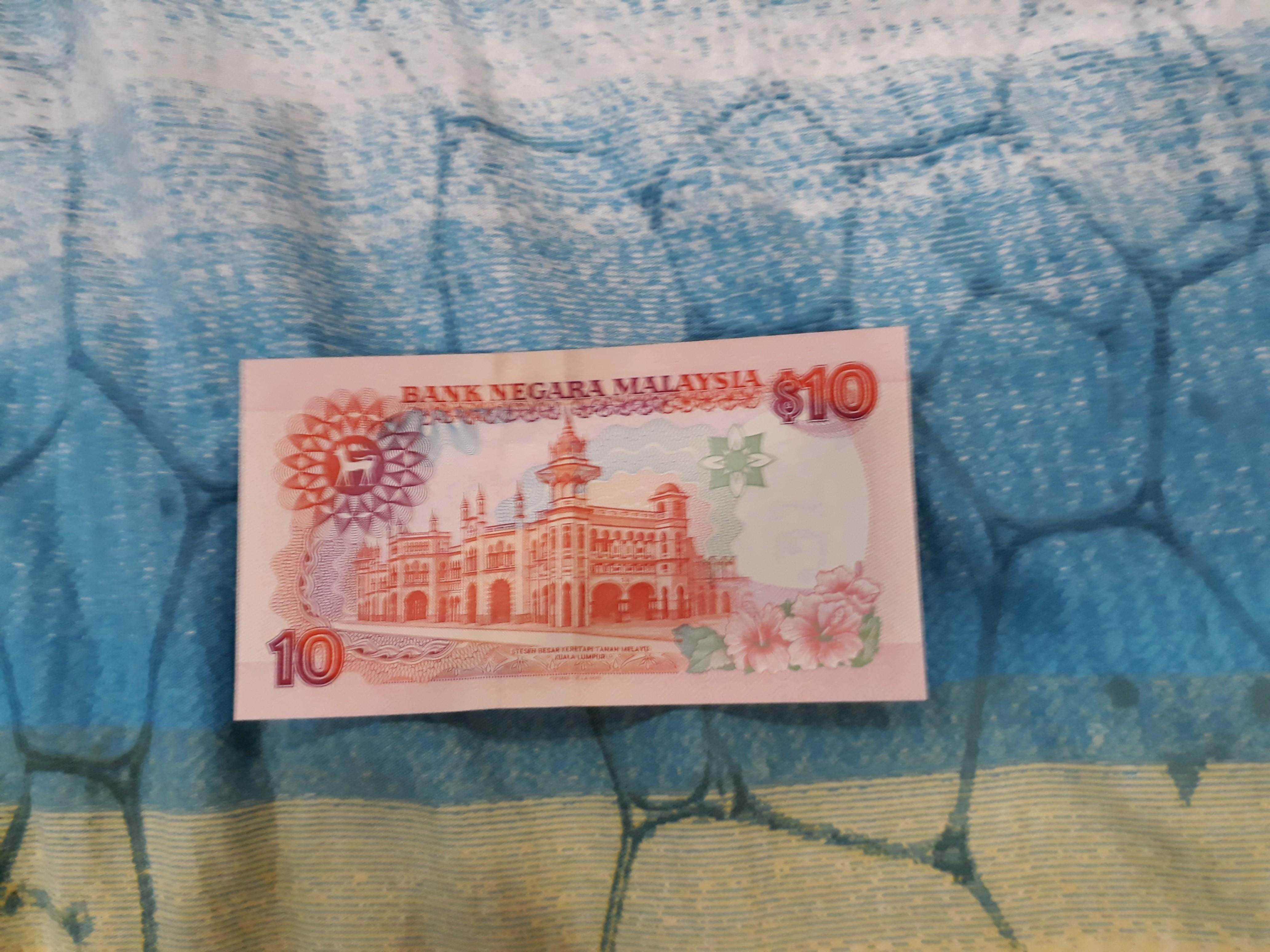 Old RM10 banknote, Hobbies & Toys, Collectibles & Memorabilia, Currency ...