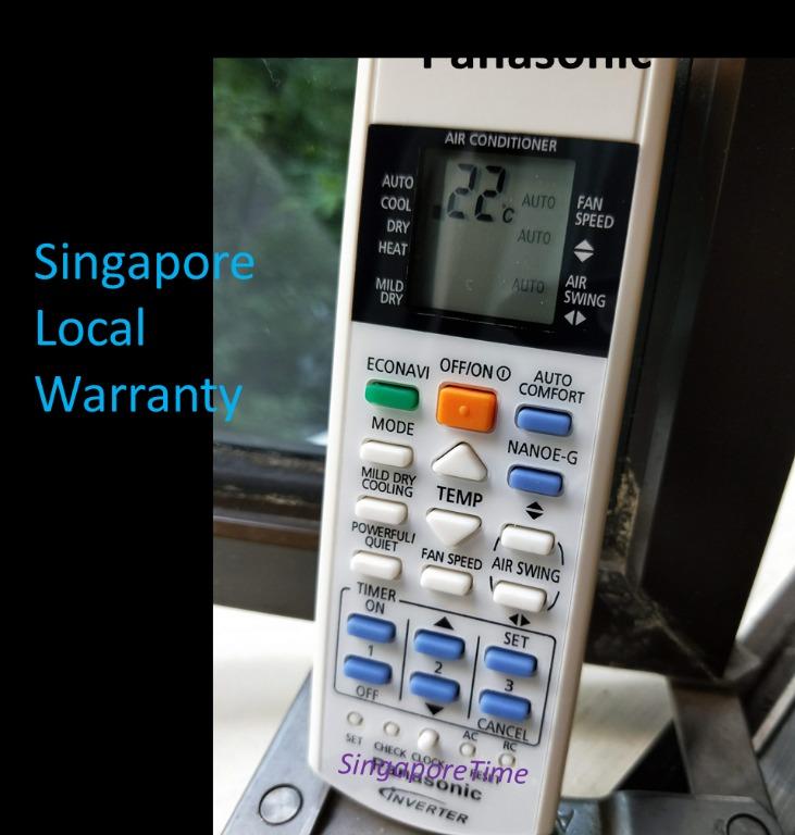 Panasonic Aircon Remote Control A75C3708 A75C3758 A75C3871 P1 New, TV ...