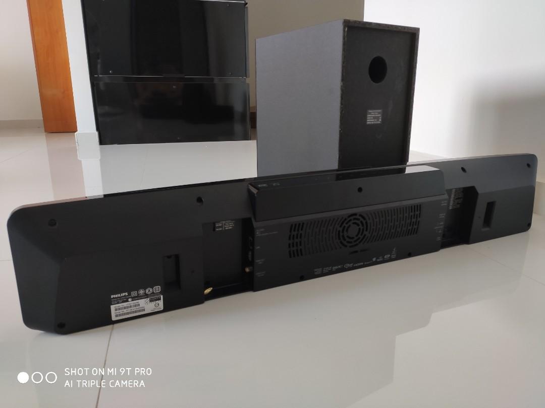 Phillips soundbar home theater HTB7150/98, Audio, Soundbars, Speakers & Amplifiers on Carousell