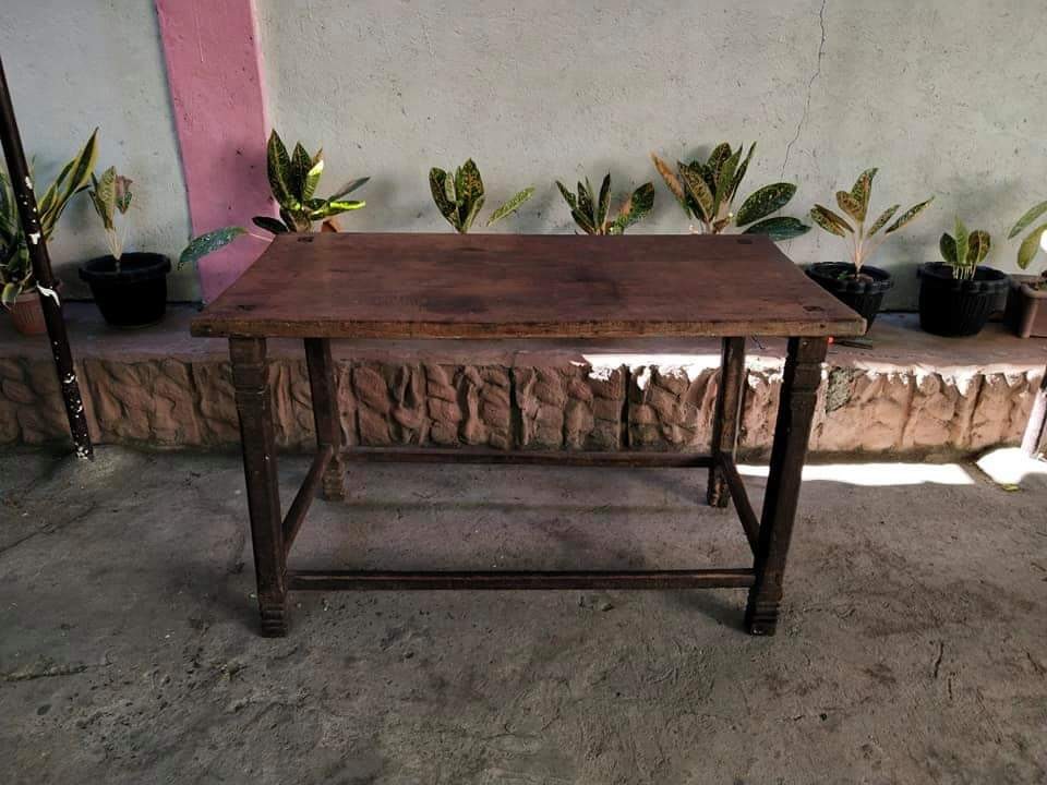 Primitive Molave Table, Furniture & Home Living, Gardening, Soil ...