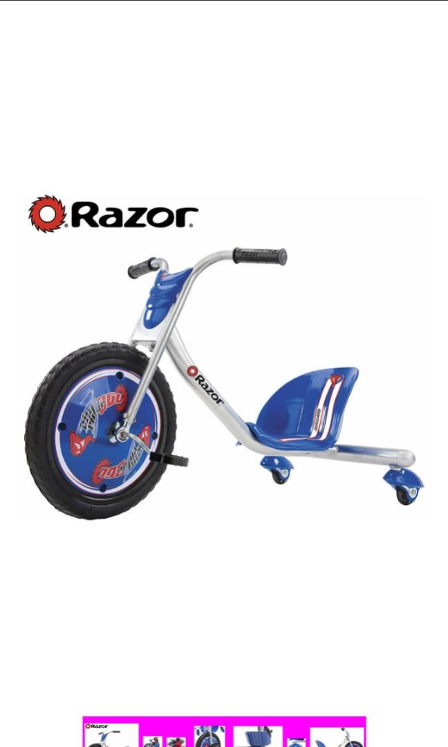 Razor RipRider Rip Rider 360 Caster Drift Drifting Sliding Tricycle ...