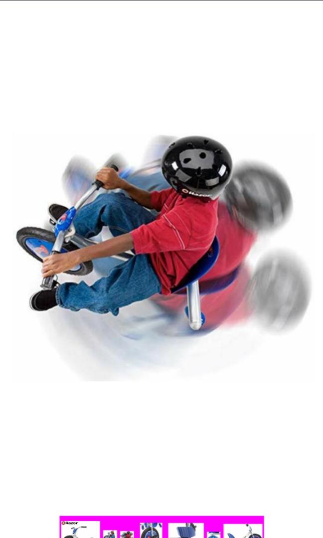 Razor RipRider Rip Rider 360 Caster Drift Drifting Sliding Tricycle ...