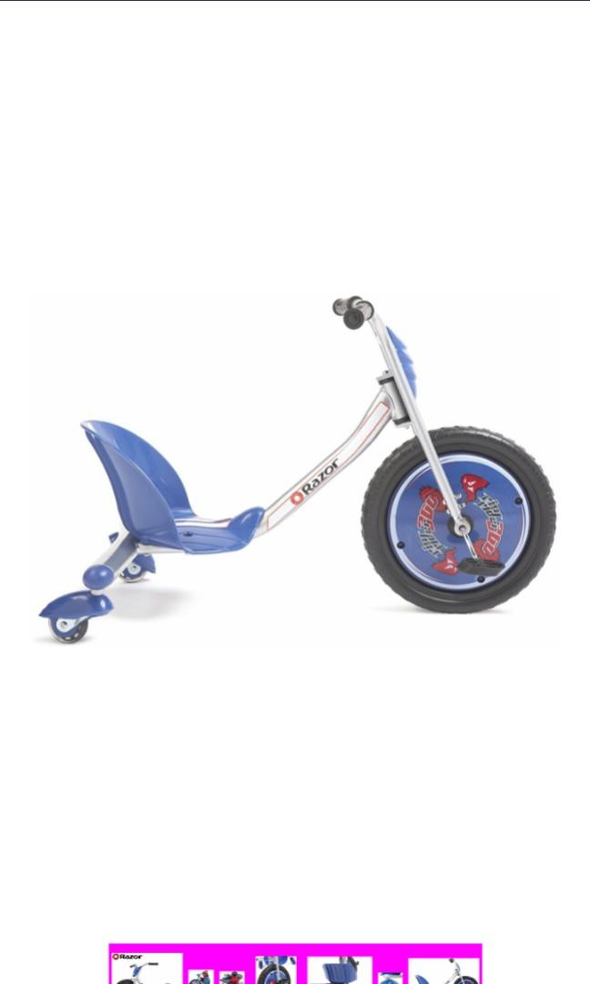 Razor RipRider Rip Rider 360 Caster Drift Drifting Sliding Tricycle ...
