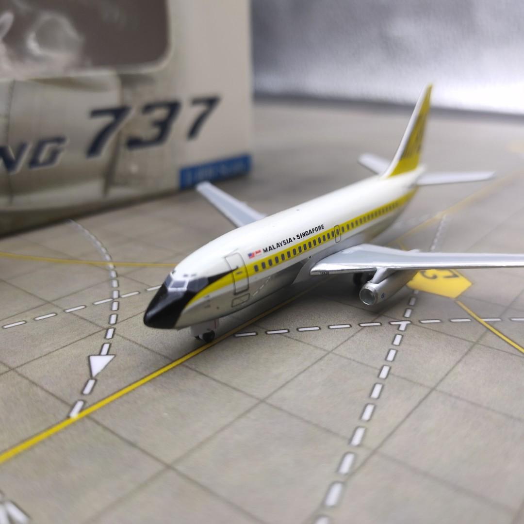*LAST PIECE* 1:400 B737 Malaysia Singapore Airline (MSA), Hobbies ...