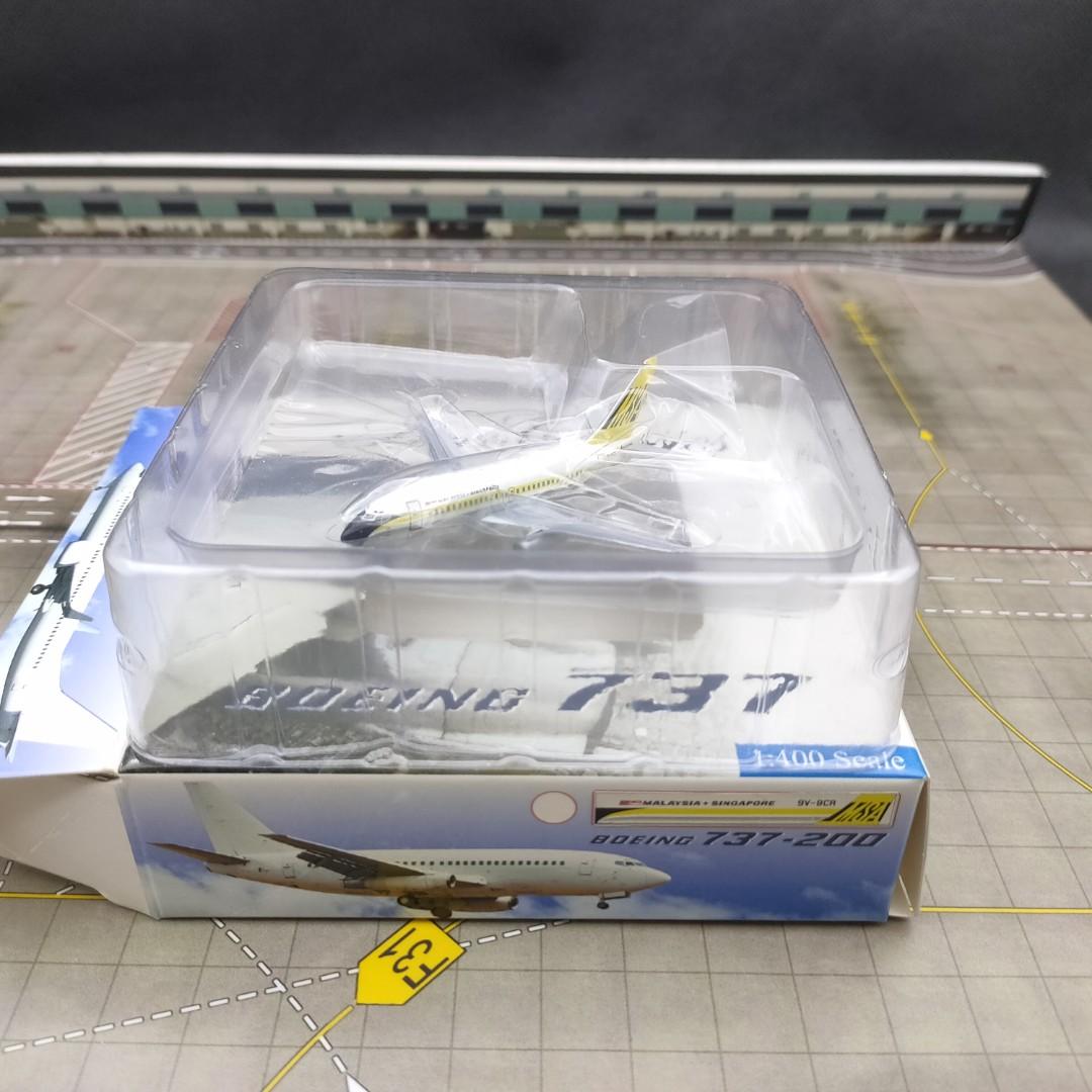 *LAST PIECE* 1:400 B737 Malaysia Singapore Airline (MSA), Hobbies ...