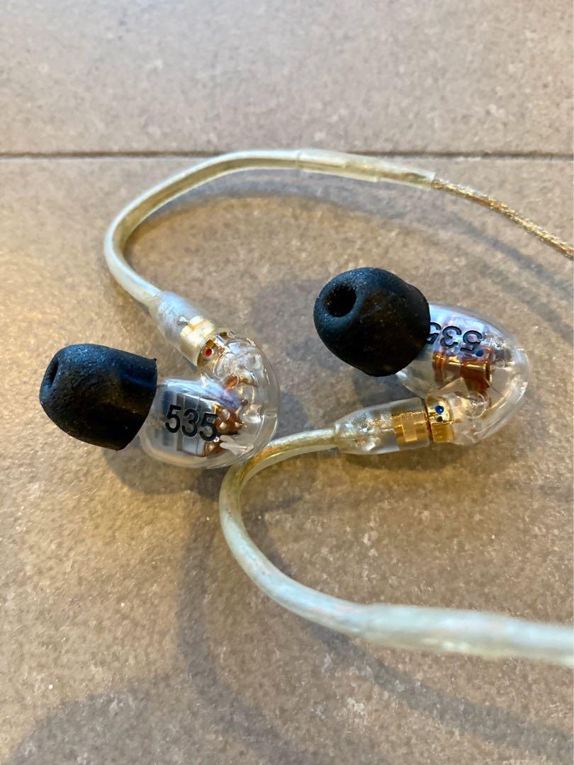 Shure 535 Audiophile Headphones, Audio, Headphones & Headsets on Carousell