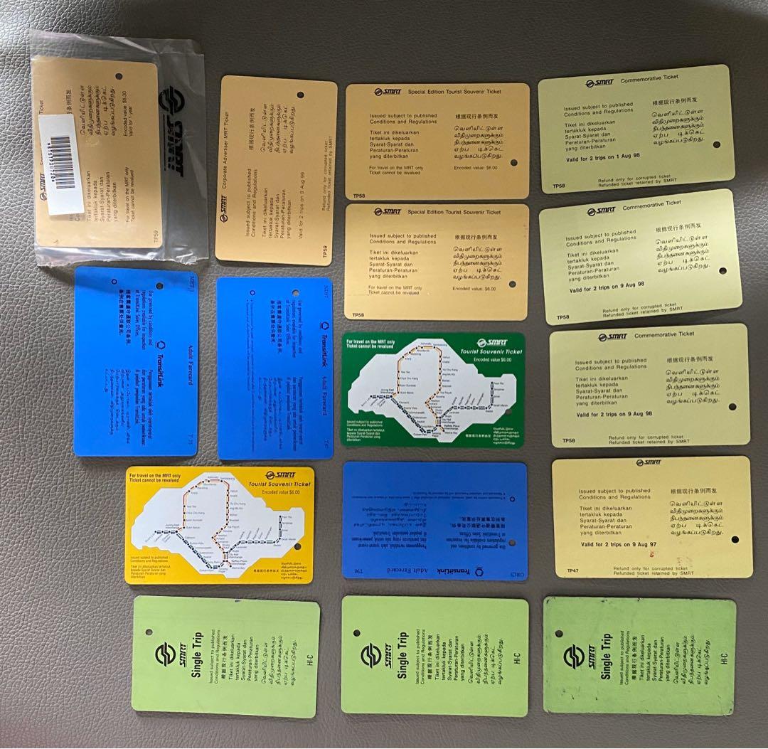 Rare SMRT Card collections : NDP, Hobbies & Toys, Memorabilia ...