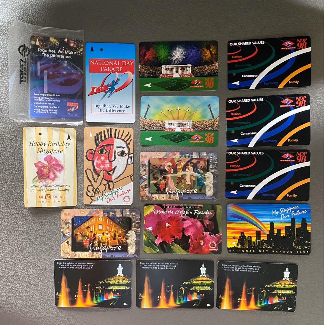 Rare SMRT Card collections : NDP, Hobbies & Toys, Memorabilia ...