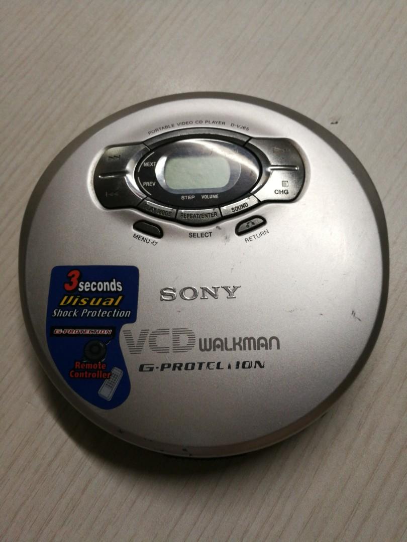 Sony VJ65 VCD Walkman, 興趣及遊戲, 音樂、樂器 & 配件, 音樂與媒體 - CD 及 DVD - Carousell
