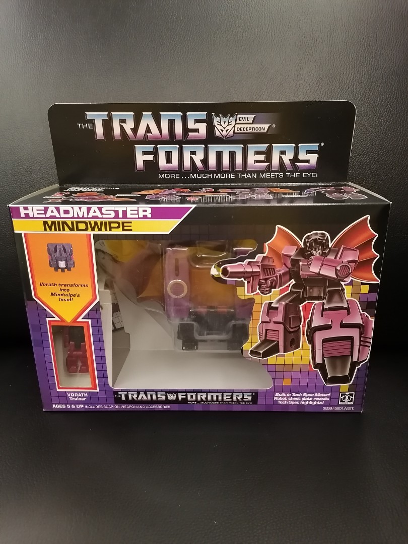 Pre Order ~ Transformers G1 Headmaster Mindwipe, Hobbies & Toys, Collectibles & Memorabilia, Fan ...