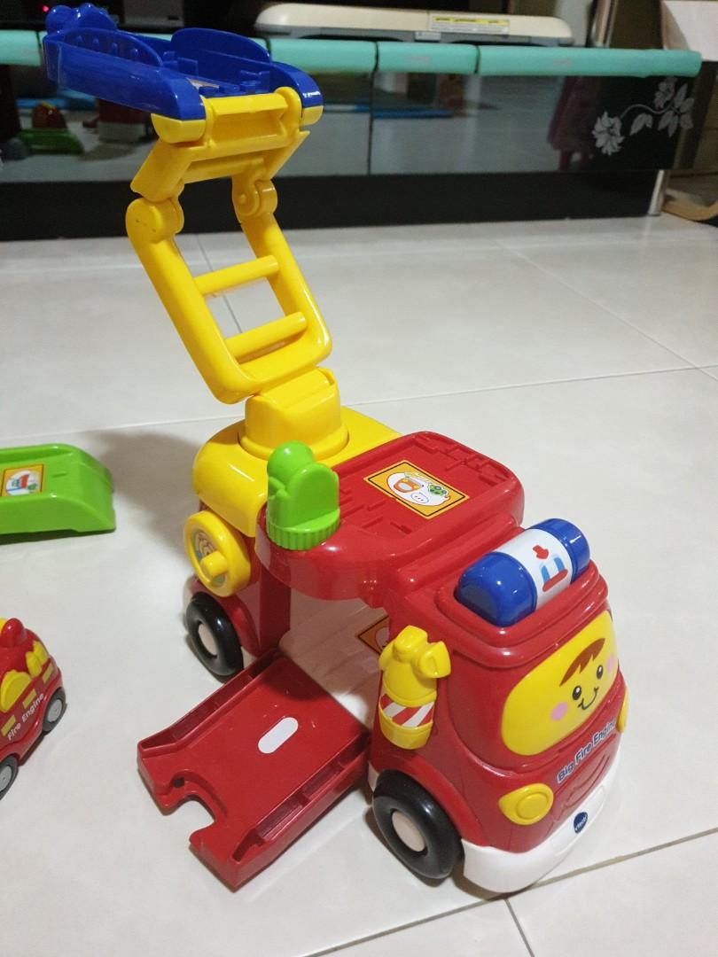 VTech Go! Go! Smart Wheels Fire Command Rescue Center Playset, Hobbies ...