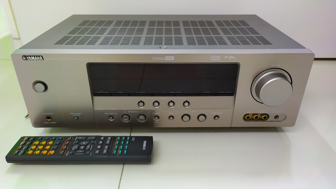 Yamaha AV Receiver Amplifier + 5.1 Speakers Sound System, Audio ...
