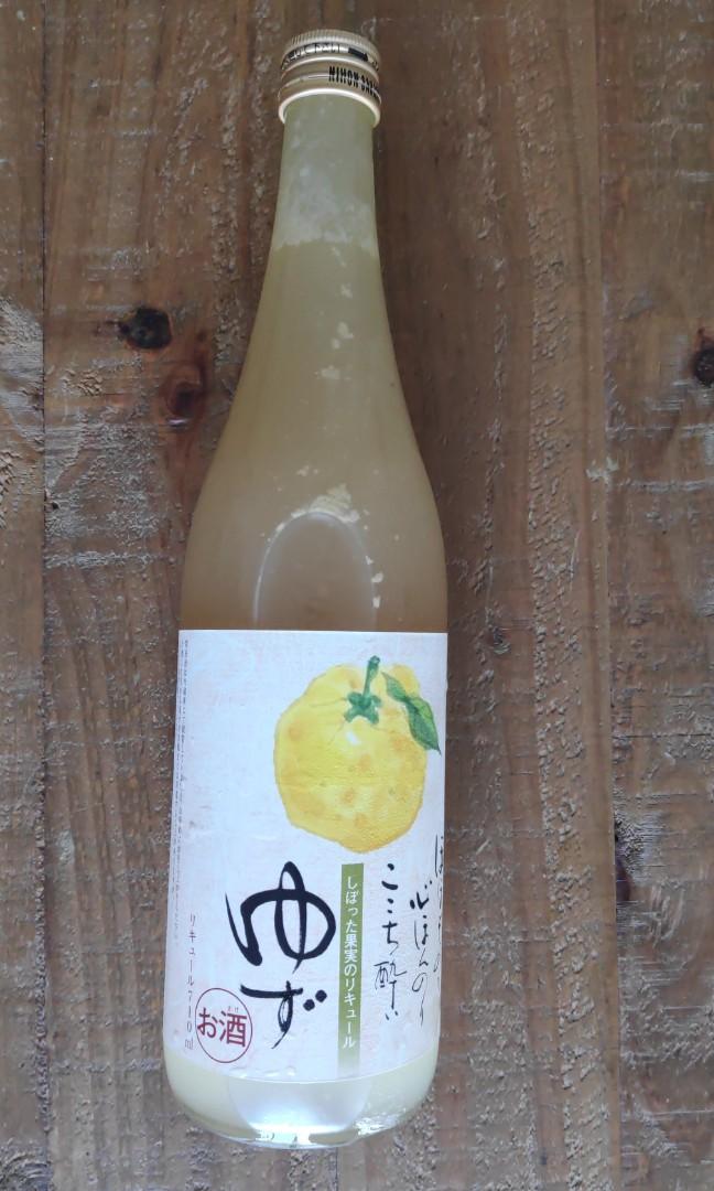 Yuzu liquor, Food & Drinks, Alcoholic Beverages on Carousell