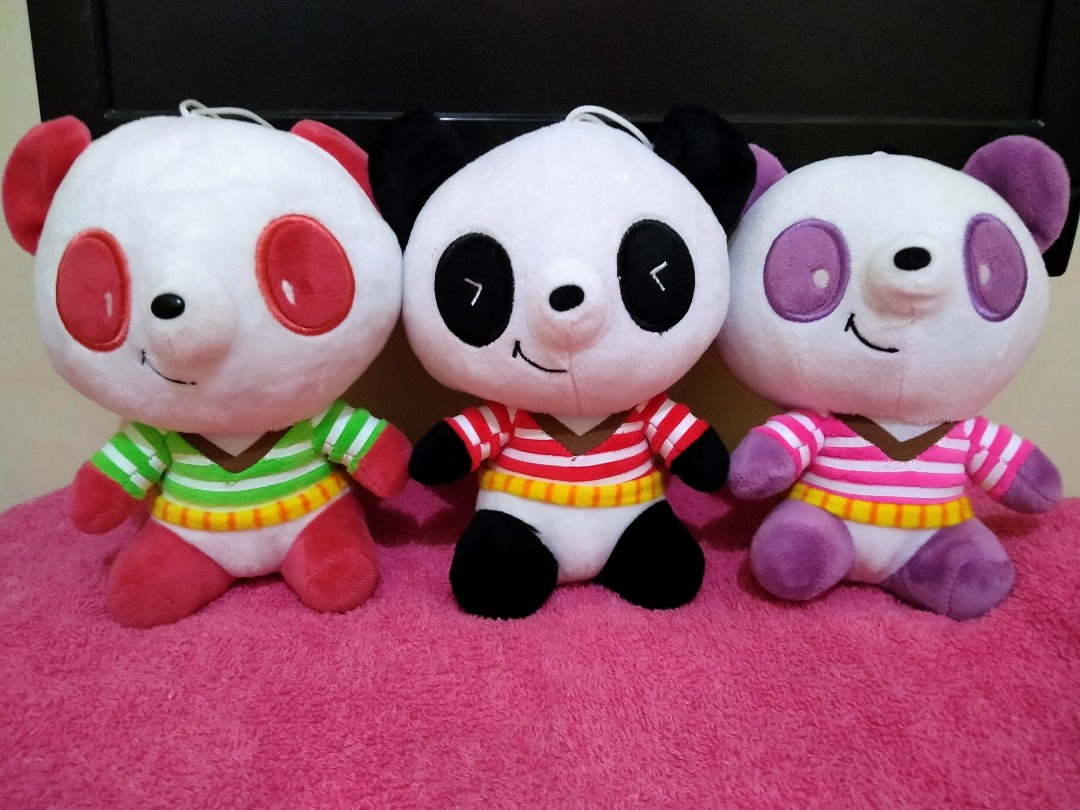 3 CUTE PANDA, Hobbies & Toys, Toys & Games on Carousell