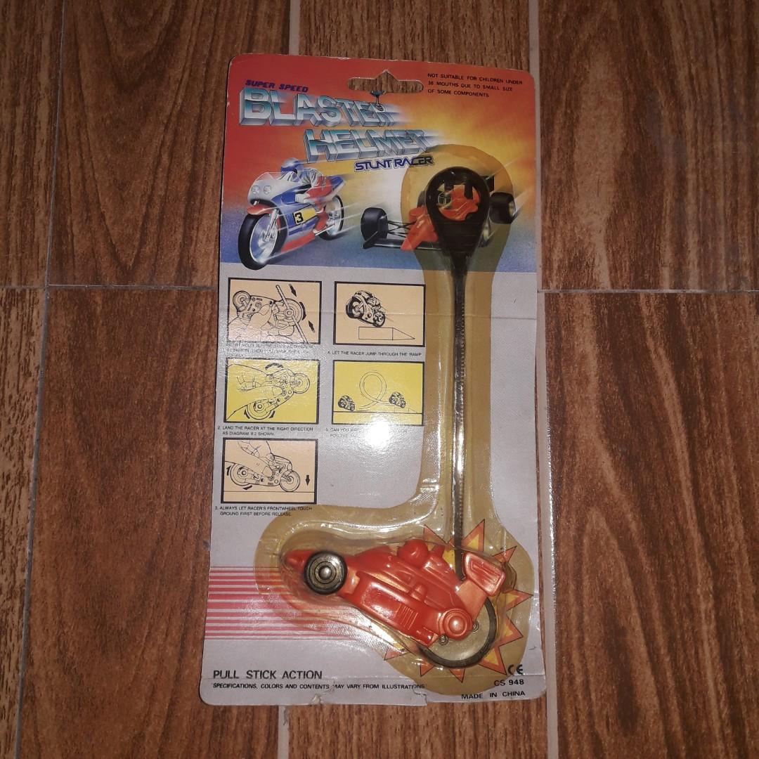 90s Blaster Helmet and Racing Horse, Hobbies & Toys, Toys & Games on ...