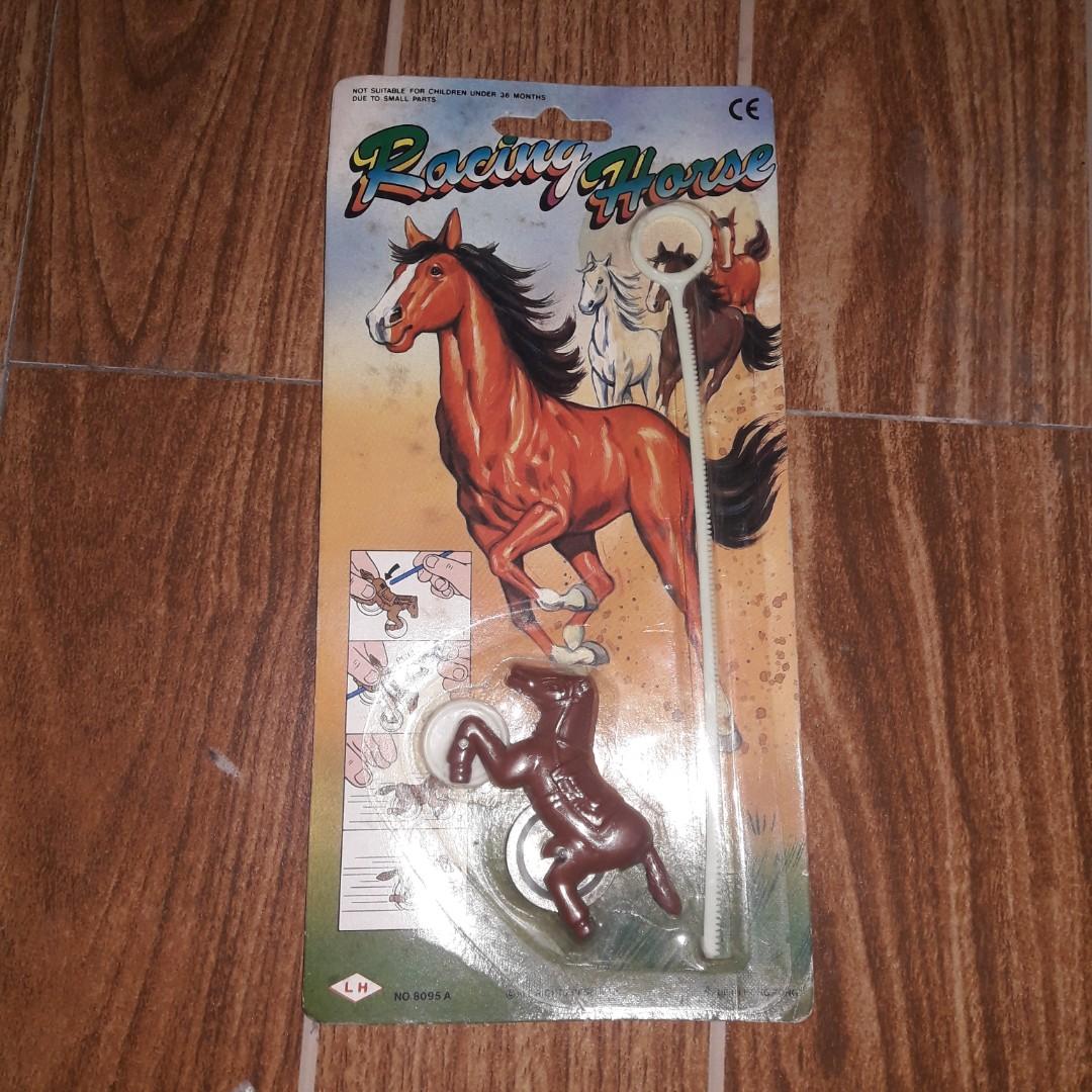 90s Blaster Helmet and Racing Horse, Hobbies & Toys, Toys & Games on ...