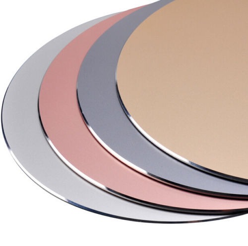 Premium Aluminium Alloy Round Circular Mouse Pad Pc laptop tablet ...