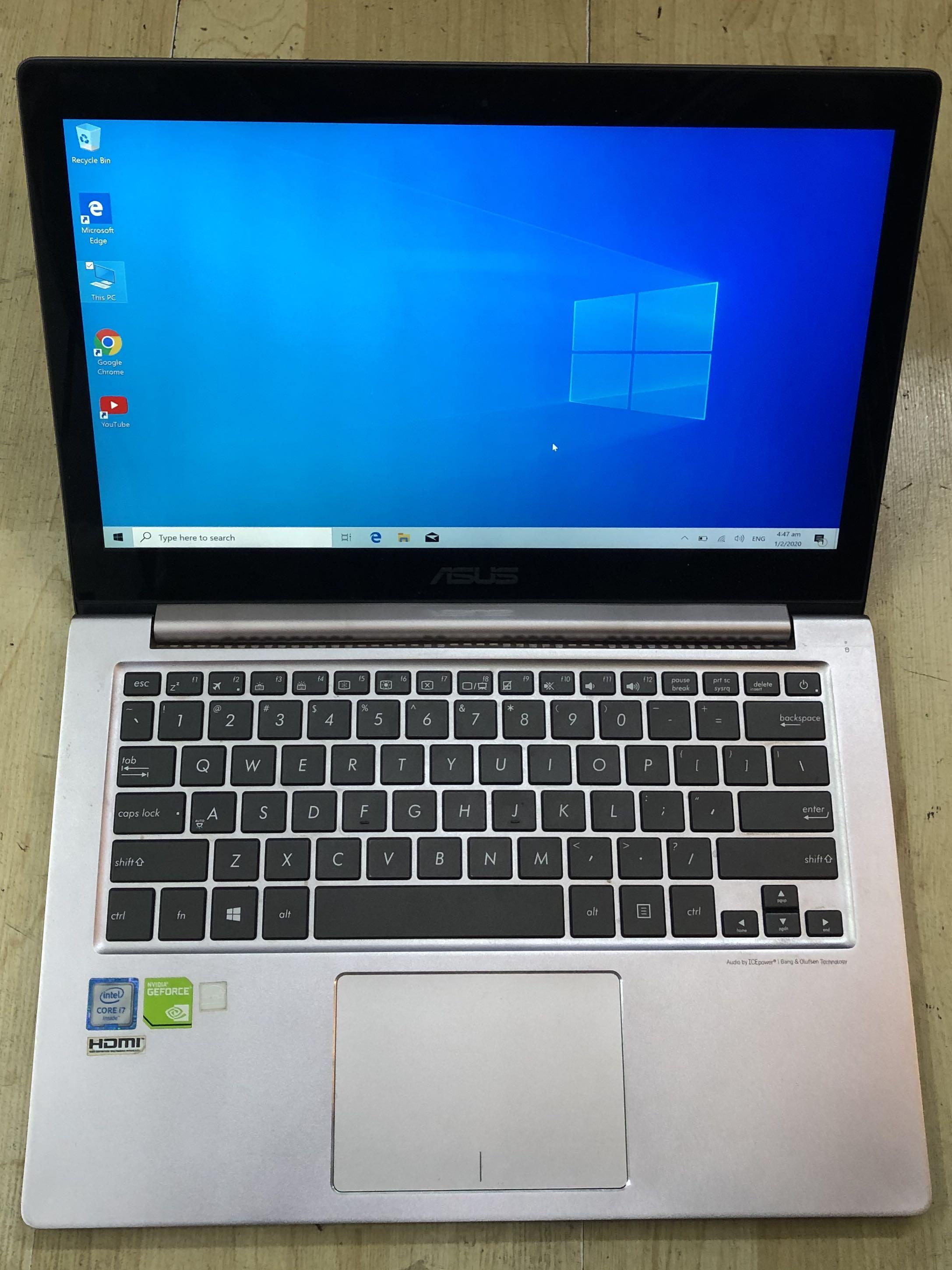 Asus Zenbook UX303 core i7-6500u nvidia GT940M 256gb QHD+ Multi Touch screen !!!, Computers ...