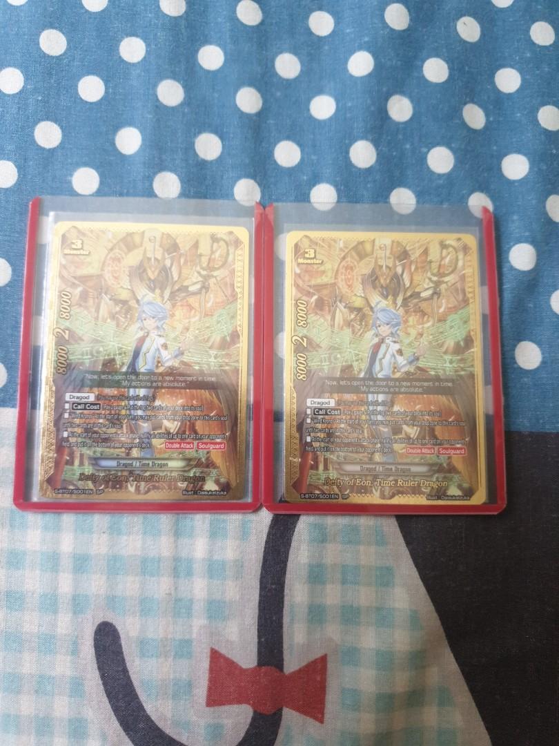buddyfight deity of eon, time ruler dragon SP, Hobbies & Toys, Toys ...