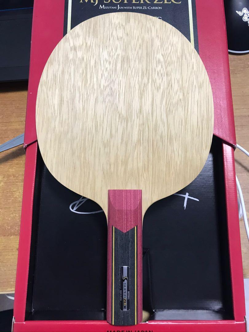 Butterfly Mizutani Jun Super ZLC ST TABLE TENNIS RACKET, Sports ...
